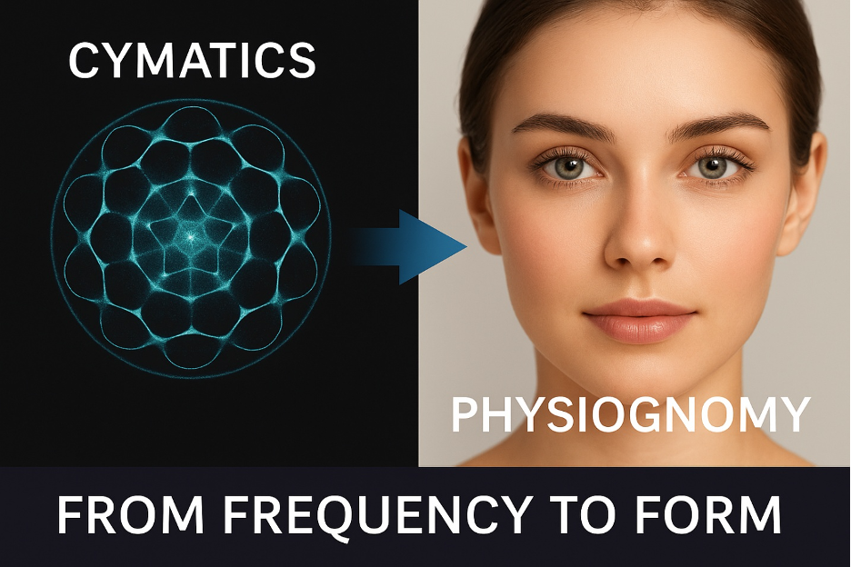 Cymatics và Nhân Tướng Học: Tần Số Rung Động Tạo Hình Gương Mặt